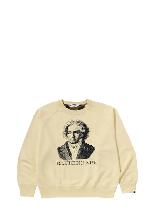 A BATHING APE Bathing Ape Legacy Crewneck Sweatshirt - Ivory