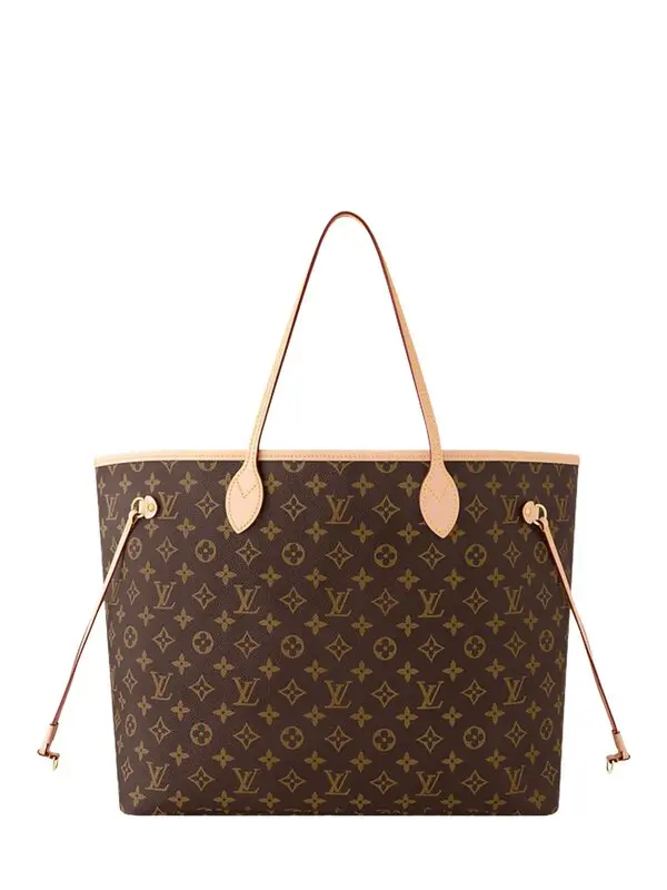 LOUIS VUITTON Neverfull Gm Monogram Canvas Tote - Brown