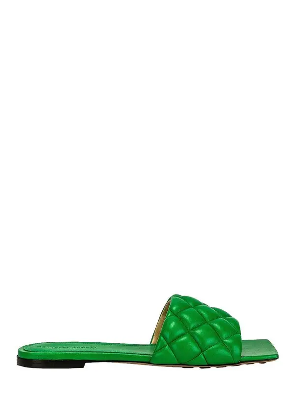 Bottega Veneta Padded Sandal - Green