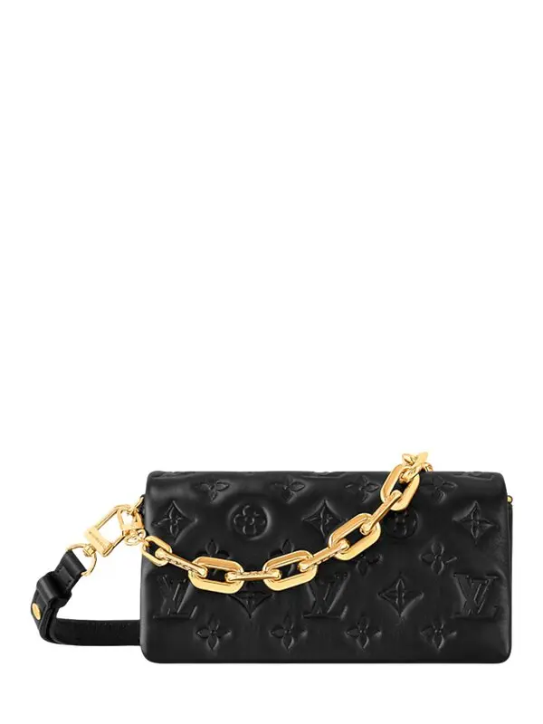 LOUIS VUITTON Pochette Coussin - Black