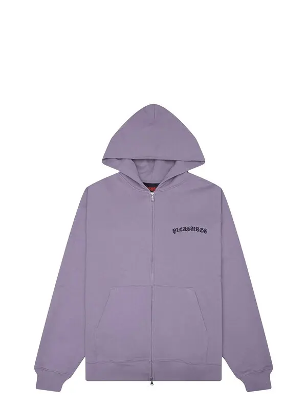 PLEASURES Neural Zip Hoodie - Purple