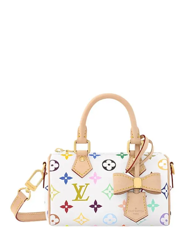LOUIS VUITTON X Takashi Murakami Nano Speedy - White