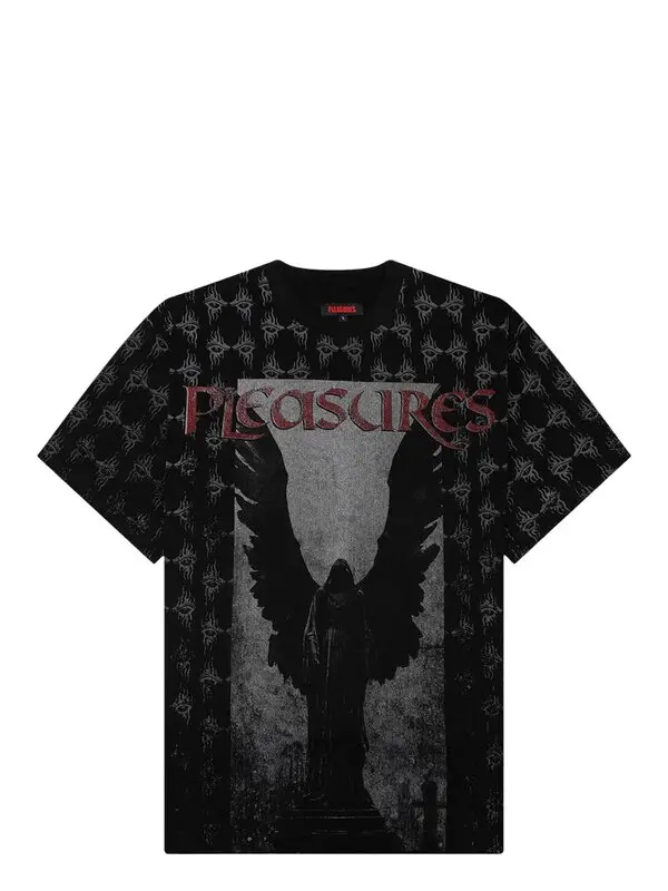 PLEASURES Judgement Heavyweight Shirt - Black