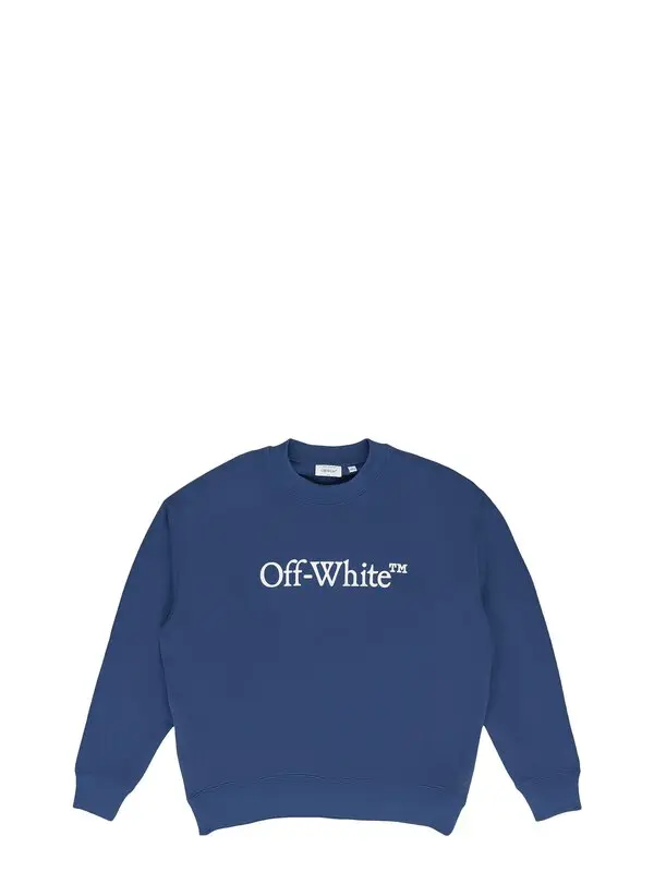 Off-White Bookish Skate Crewneck - Blue