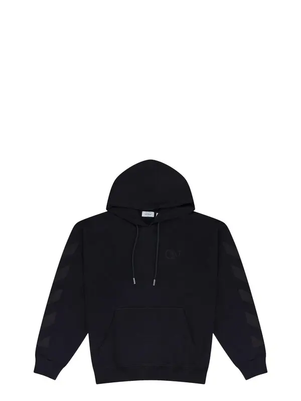 Off-White Diagonal Skate Hoodie - Black