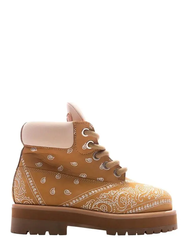PDF Strada Low Bandana Boots - Yellow