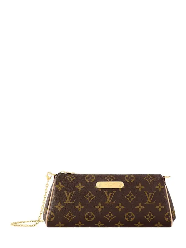 LOUIS VUITTON Pochette Eva - Brown
