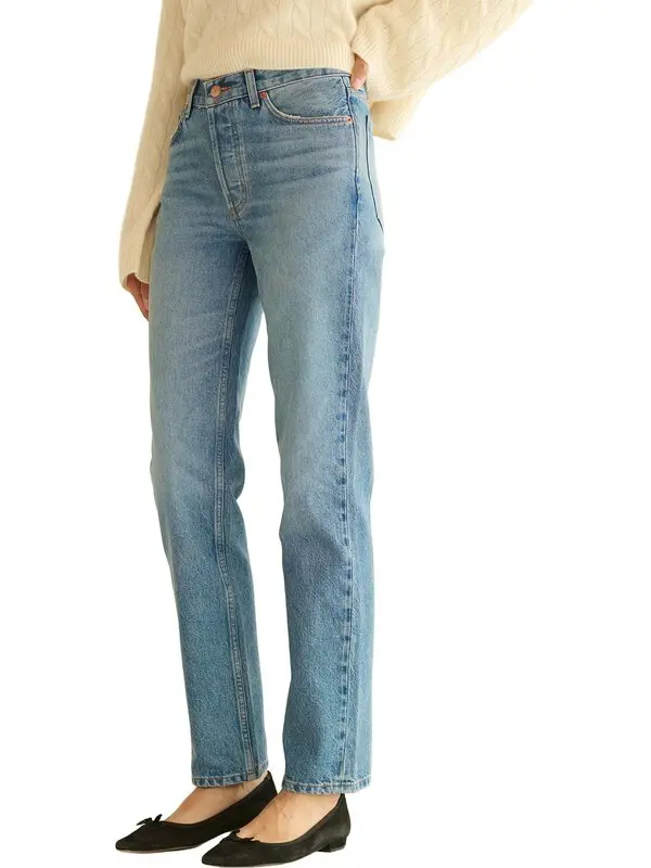 DÔEN Diana Mid Rise Jean - Marville Wash