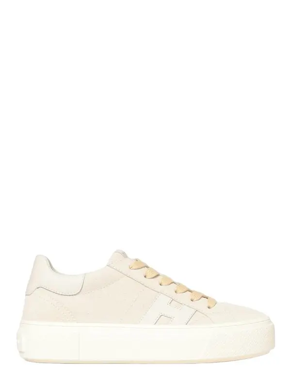 Hogan Low Top Sneakers - Beige