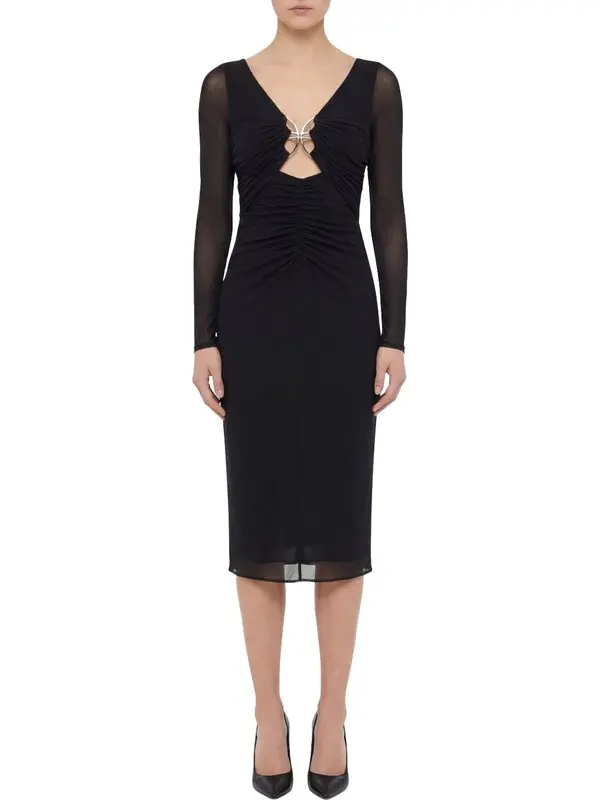 Blumarine Midi Dress - Black