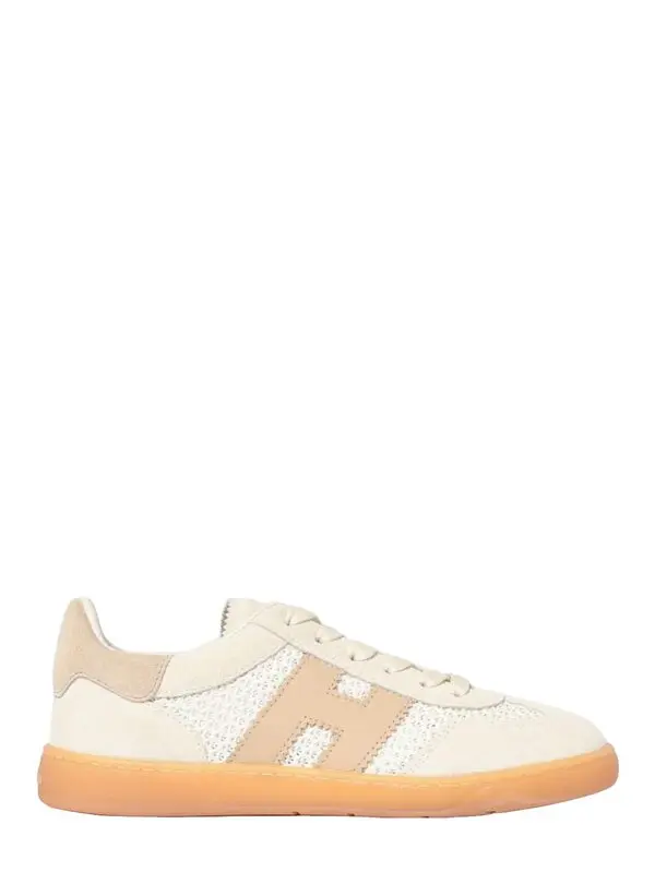 Hogan Low Top Sneakers - Beige