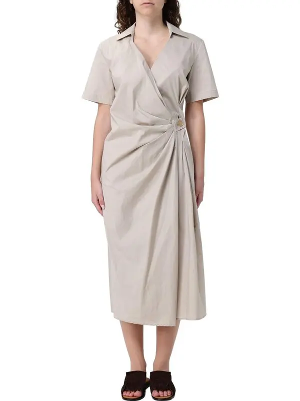 Liviana Conti Wrap Dress - Sand