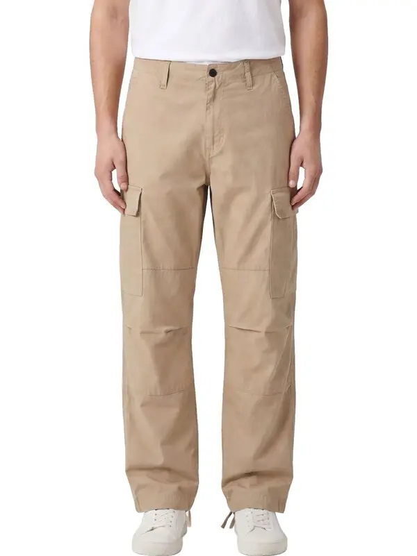 Carhartt Work In Progress Cotton Cargo Trousers - Camel