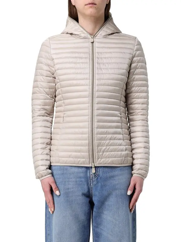 SAVE THE DUCK Quilted Jacket - Beige