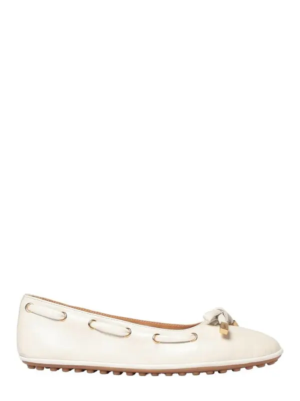 TOD'S Ballerina Flat - White