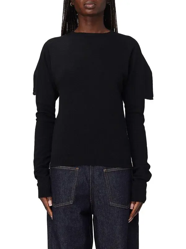 Moschino Wool And Cashmere Blend Sweater - Black