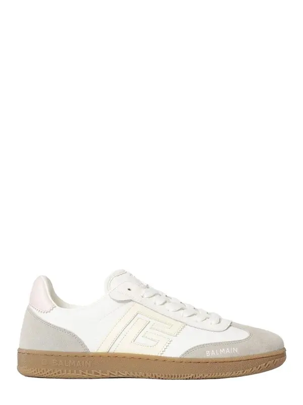 Balmain Low Top Sneakers - Gold