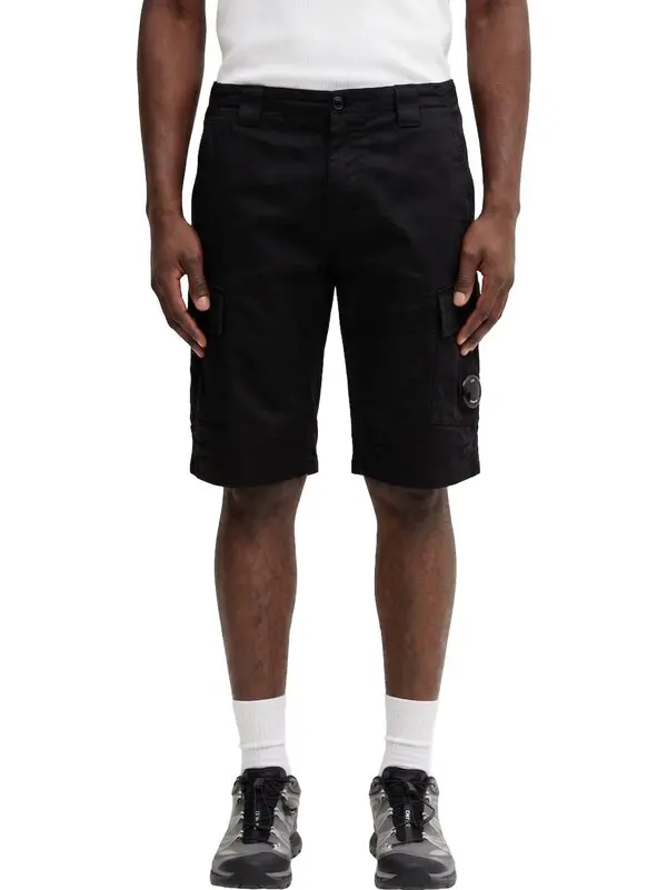 C.P. COMPANY Cotton Cargo Shorts - Blue