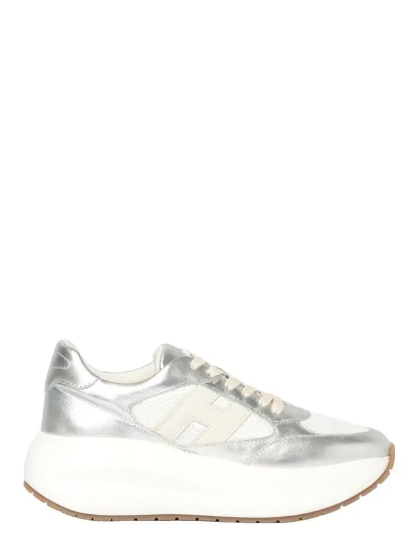 Hogan Low Top Sneakers - Silver