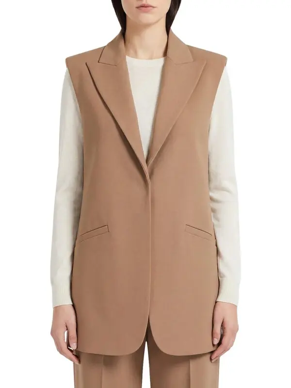 Federica Tosi Waistcoat - Brown