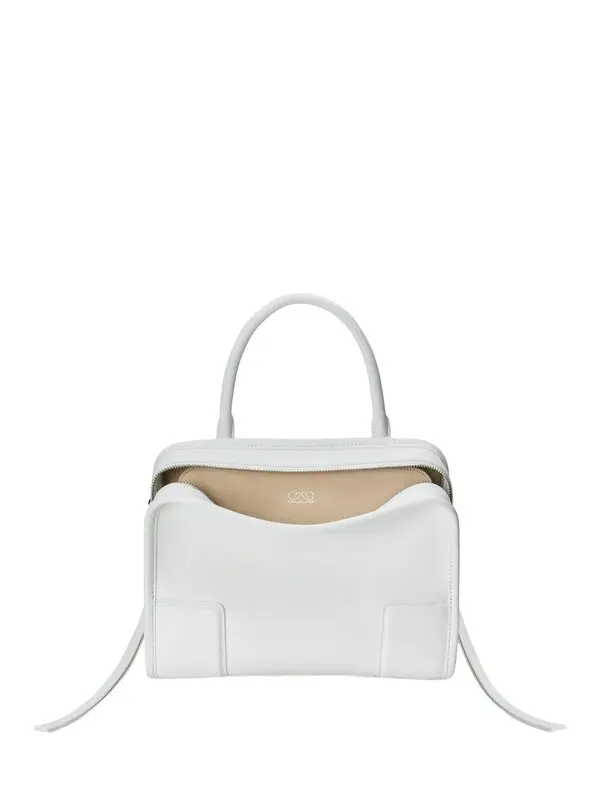 Loewe Small Amazona 180 Top-handle Bag - White