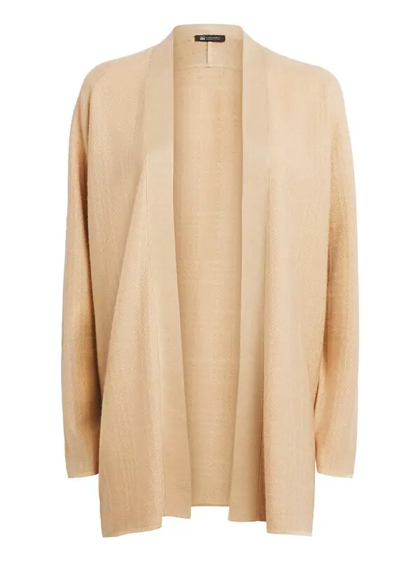 Colombo Cashmere-silk Cardigan - Grey