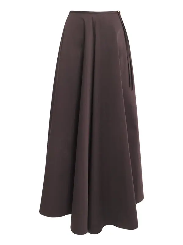 Agnona Midi Skirt - Brown