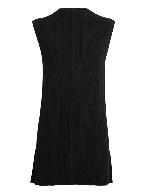 Falke Plissé Tank Top - Black