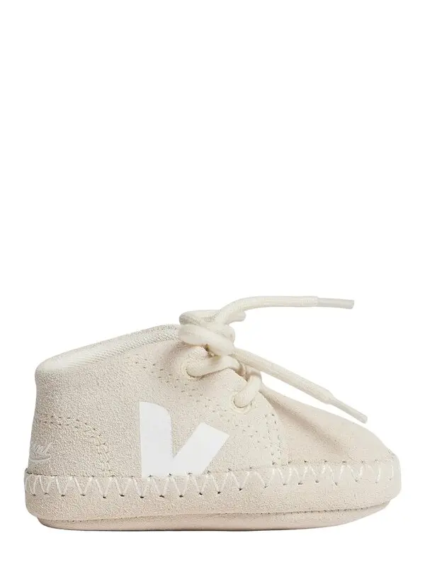 Bonpoint X Veja Leather Sneakers - Beige