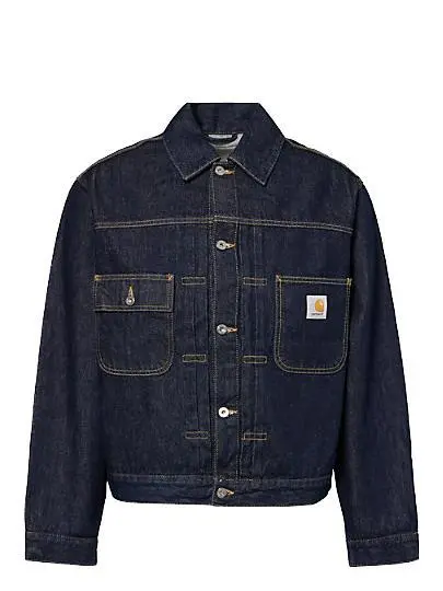 Carhartt Work In Progress Belmar Patch-pocket Denim Jacket - Blue