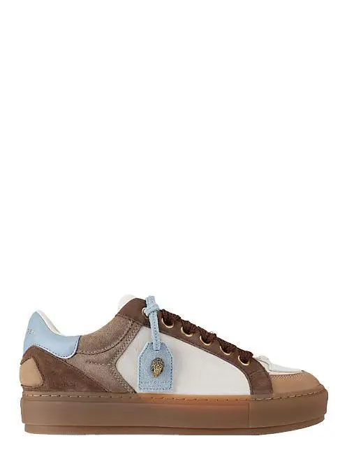 Kurt Geiger Southbank Suede Trainers - Dk.brn Com