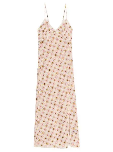 Zadig&Voltaire Floral-print Woven Maxi Dress - Pear