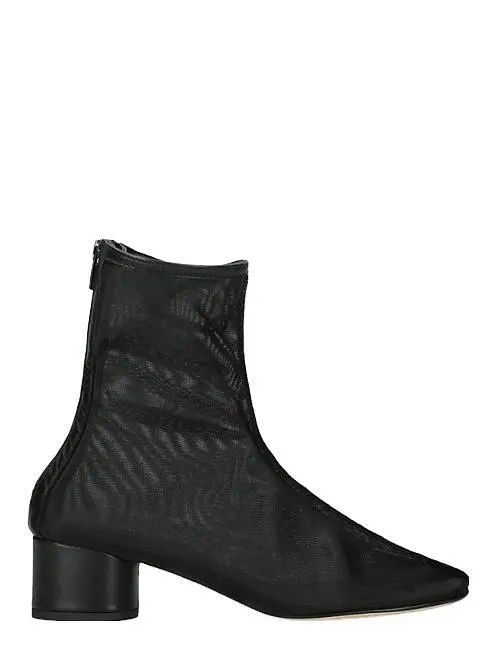 Dear Frances Harlie 45 Mesh Ankle Boots - Black