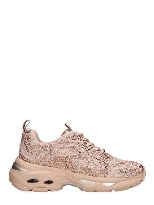 Steve Madden Zonar Woven Trainers - Gold