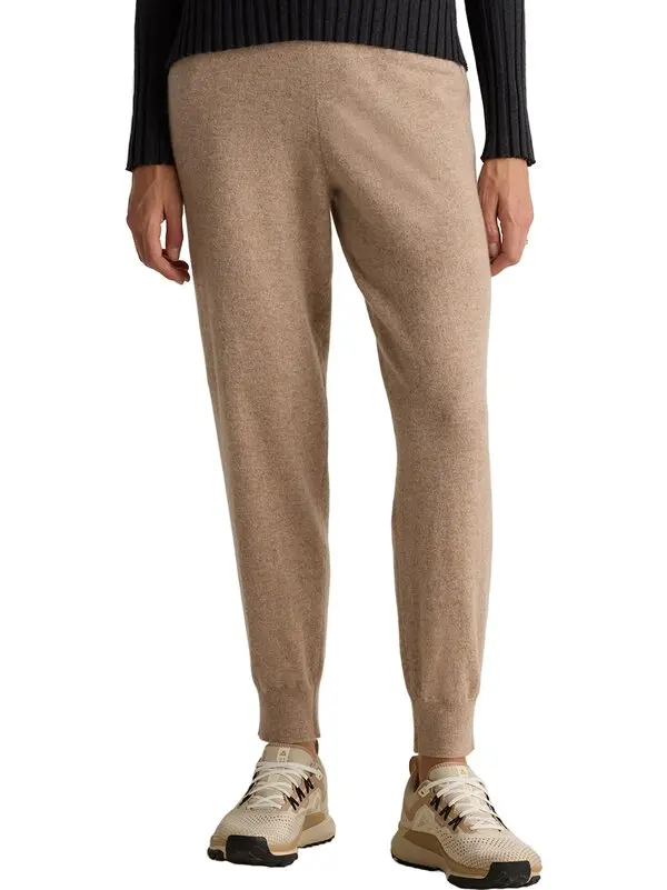 Quince Mongolian Cashmere Sweatpants - Oatmeal