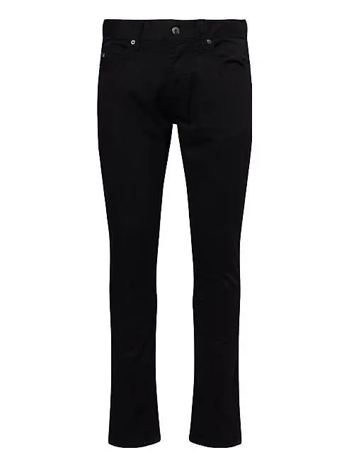 Emporio Armani Regular-fit Stretch-denim Jeans - Black Beauty