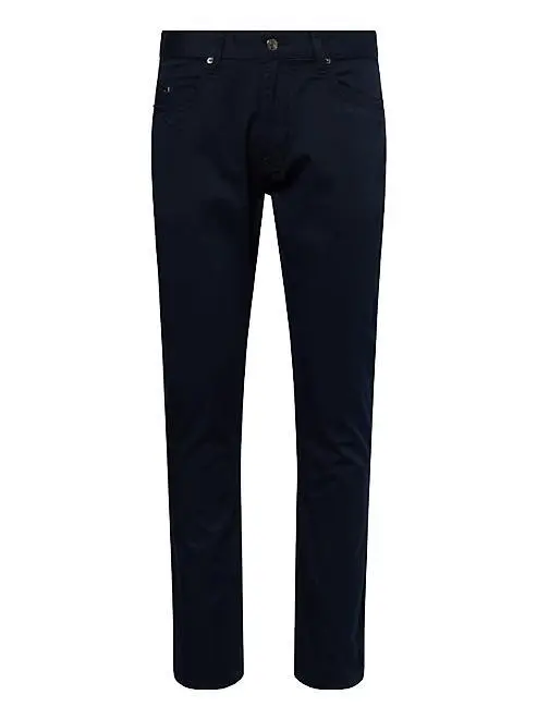 Emporio Armani Regular-fit Stretch-denim Jeans - Iconico 0920 Blu Navy Ea