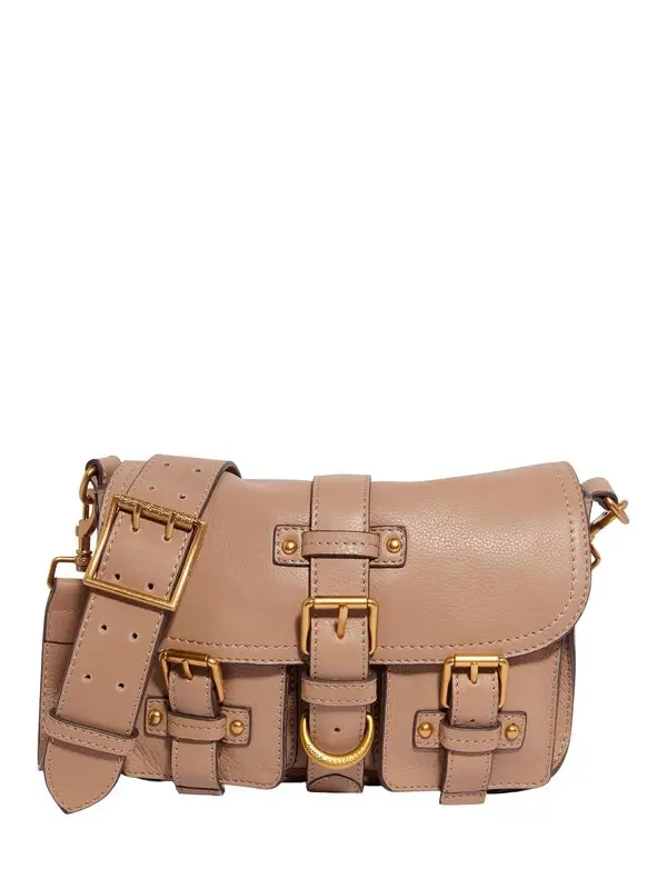 AIMEE Saddle-up Crossbody - Nude