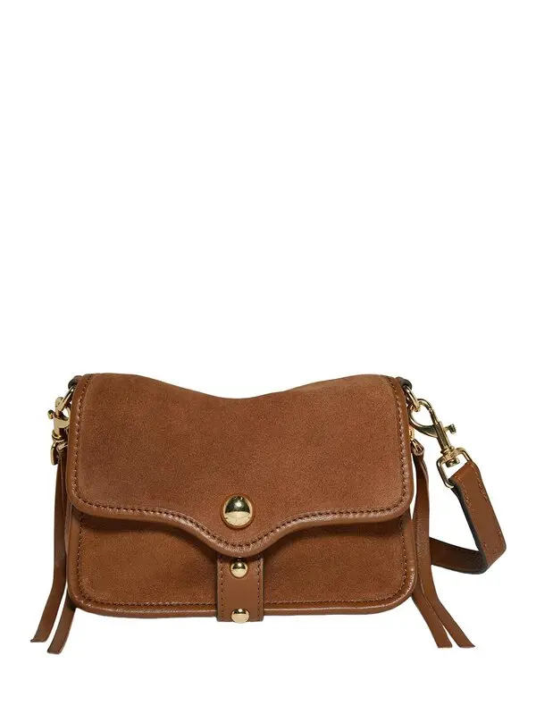 AIMEE Great Escape Mini Crossbody - Chestnut Suede