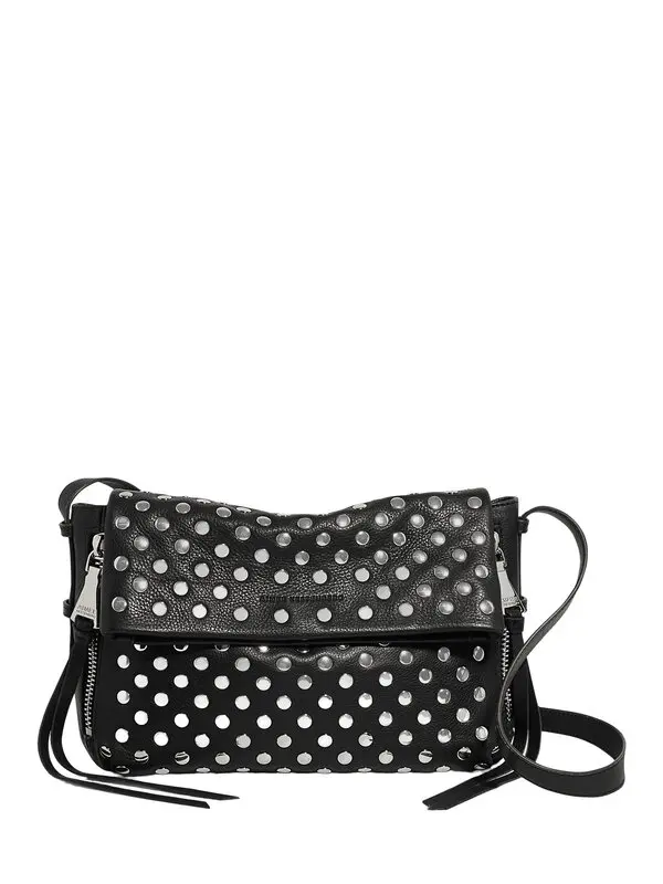 AIMEE Bali Novelty Crossbody - Black With Disco Studs
