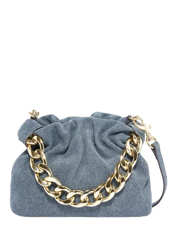 AIMEE Chain Handheld Crossbody - Dark Denim