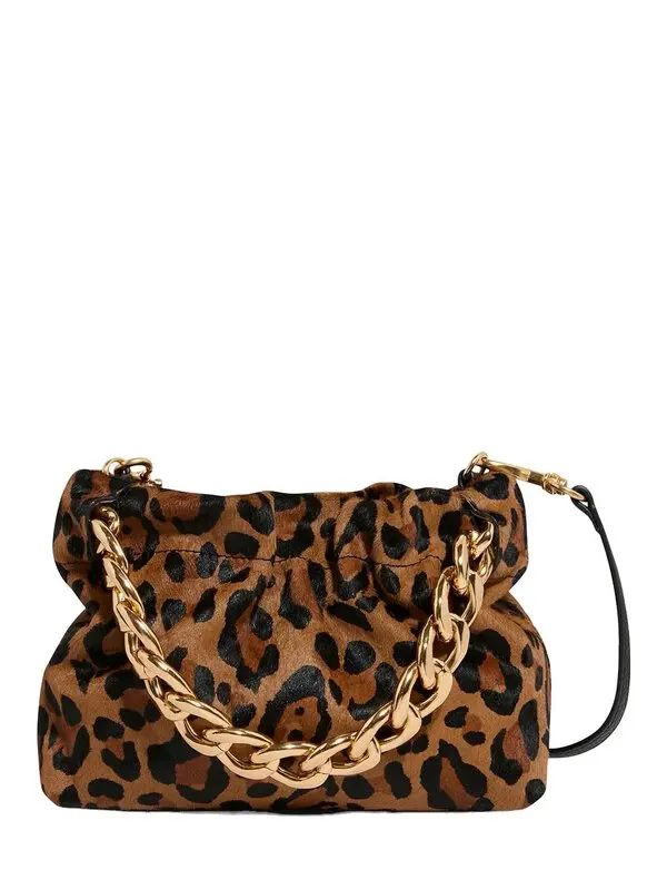 AIMEE Chain Handheld Crossbody - Wildcat Haircalf