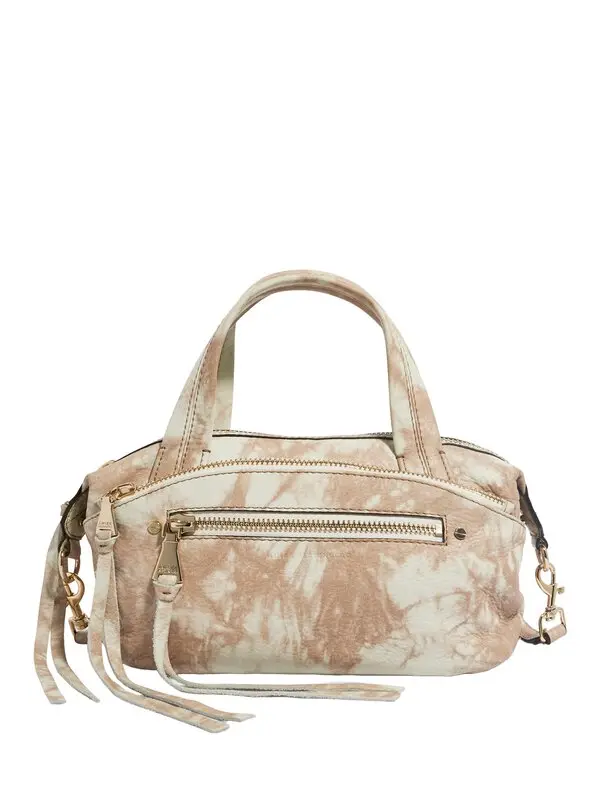 AIMEE Mini Crossbody Satchel - Oat Tie Dye