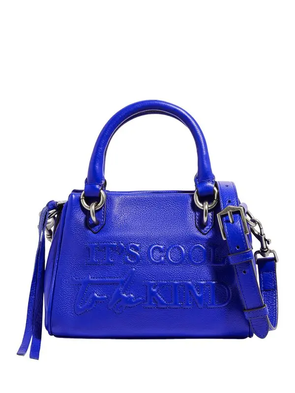 AIMEE Fairest Of Them All Mini Satchel Crossbody - Cobalt