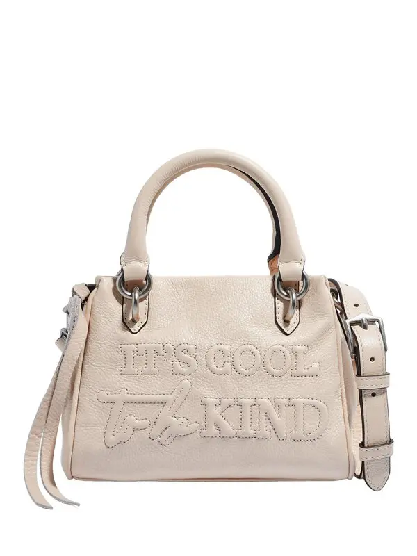 AIMEE Fairest Of Them All Mini Satchel Crossbody - Sandy