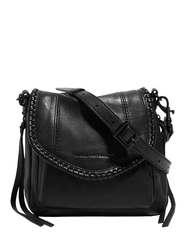 AIMEE All For Love Mini Crossbody - Black With Shiny Black