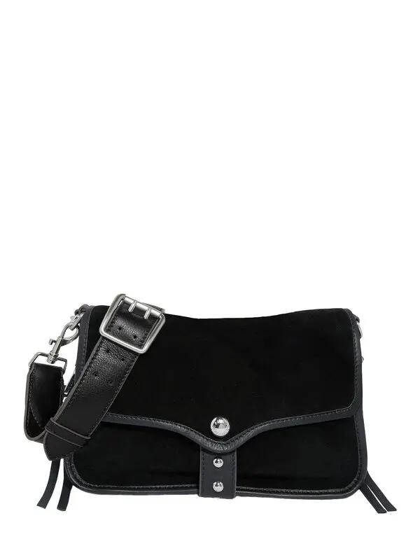 AIMEE Great Escape Crossbody - Black Suede
