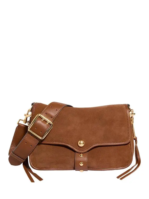 AIMEE Great Escape Crossbody - Chestnut Suede