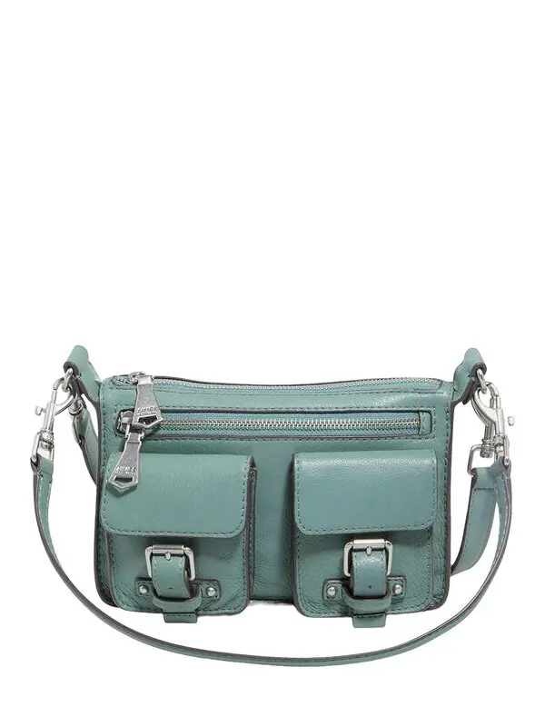 AIMEE Saddle-up Mini Convertible Crossbody - Moss Green