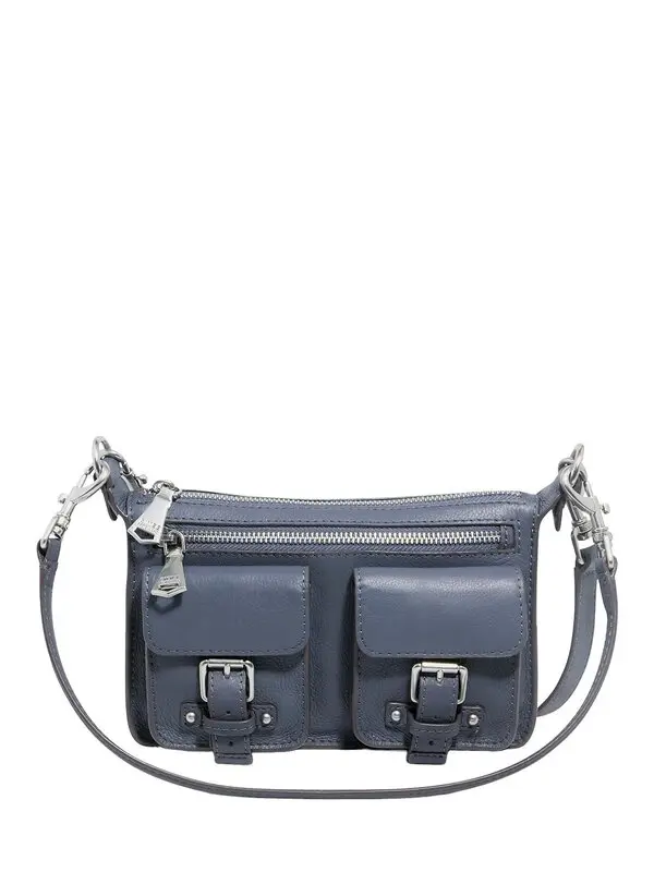 AIMEE Saddle-up Mini Convertible Crossbody - Soft Ink